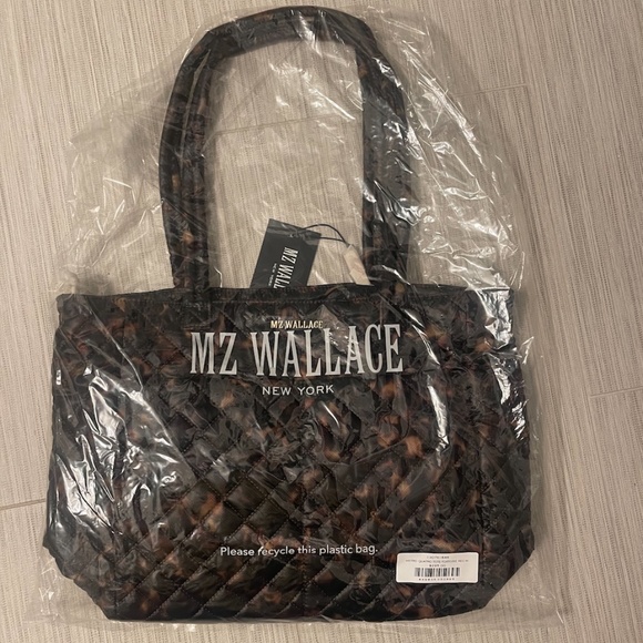MZ Wallace | Bags | Mz Wallace Tortoise Rec Medium Metro Quatro Tote Nwt | Poshmark